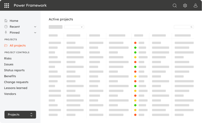 Power Framework: Project Portfolio Management (PPM) Software